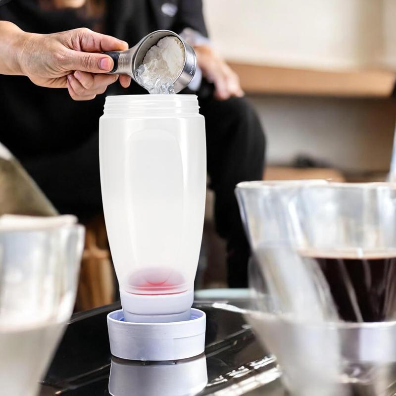 Pancake Batter Dispenser and Mixer with BlenderBall for Pancakes ...