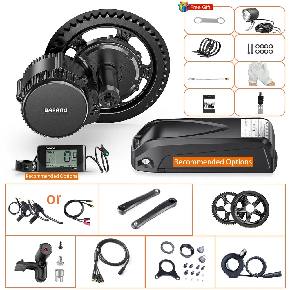 BAFANG 48V 500W M315 BBS02B MM G340.500.C for eTour eRoad eBike ...