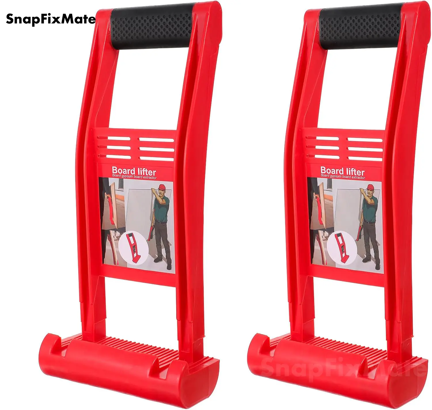 Snapfixmate 2 Pcs Drywall Carrier, Lift and Carry Panel Mover, ABS ...