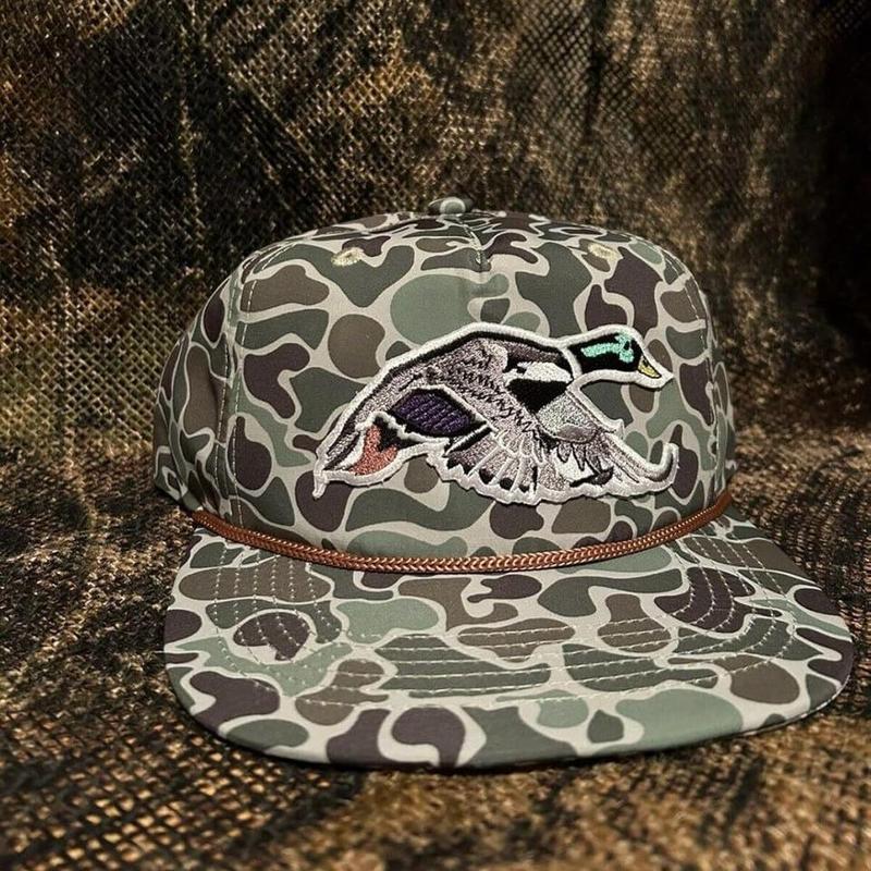 Mallard Duck Camo Snapback hat Trendy Fashion Accessories for Men ...