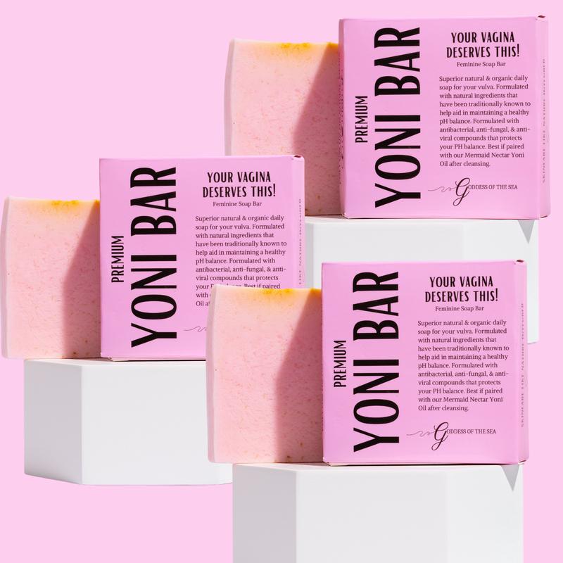 3 Bar Bundle - Premium Yoni Bar – Natural Feminine Care Soap for pH ...