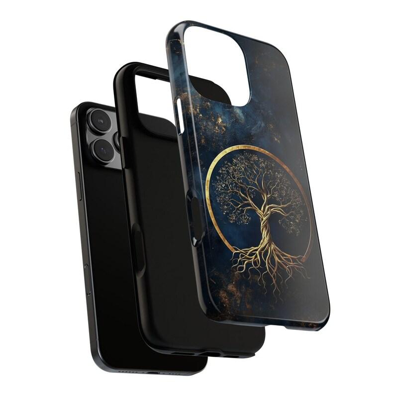 Yggdrasil Gold Tree of Life Phone Case for iPhone, Galaxy, Pixel ...