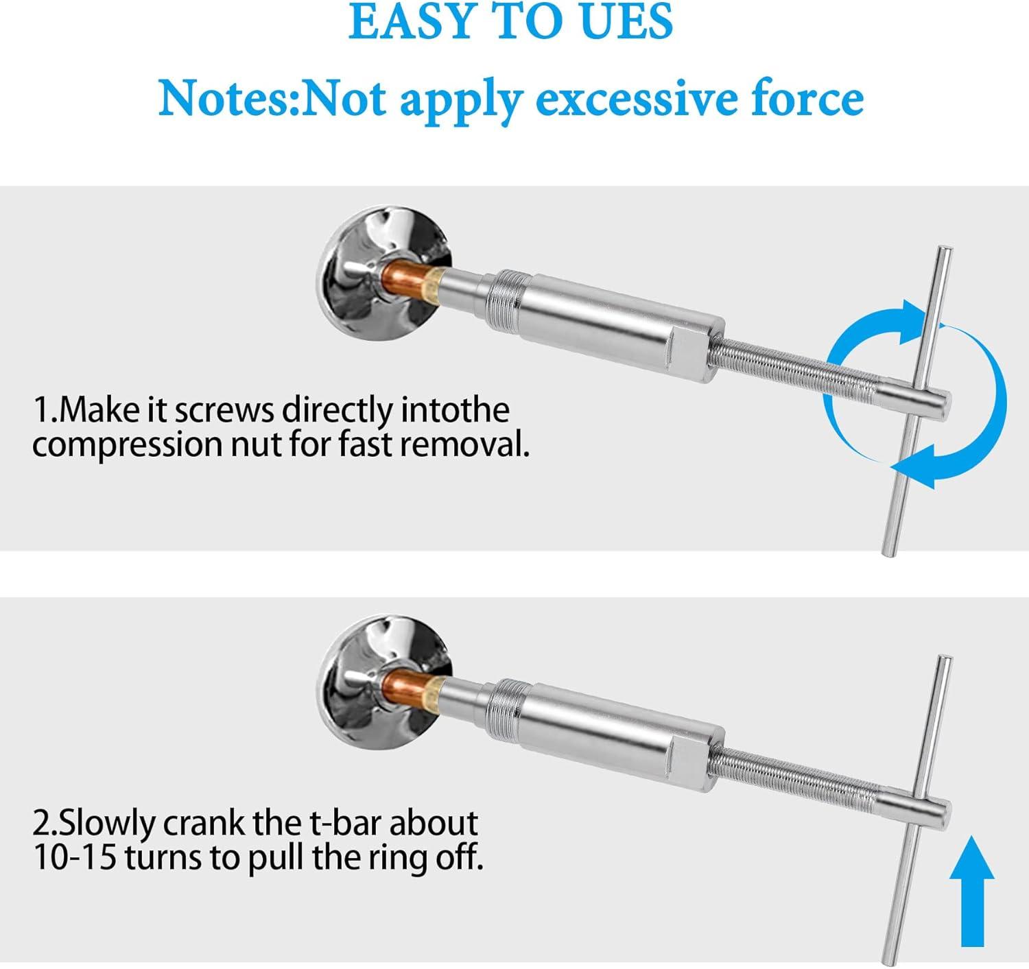1/2 Inch Compression Sleeve Remover Plumbing Tool for Removing ...