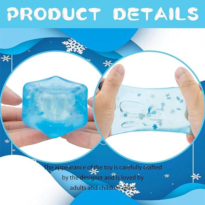 Ice Cube Stress Ball - Relaxing Toy for Stress Relief - Stress Relief ...