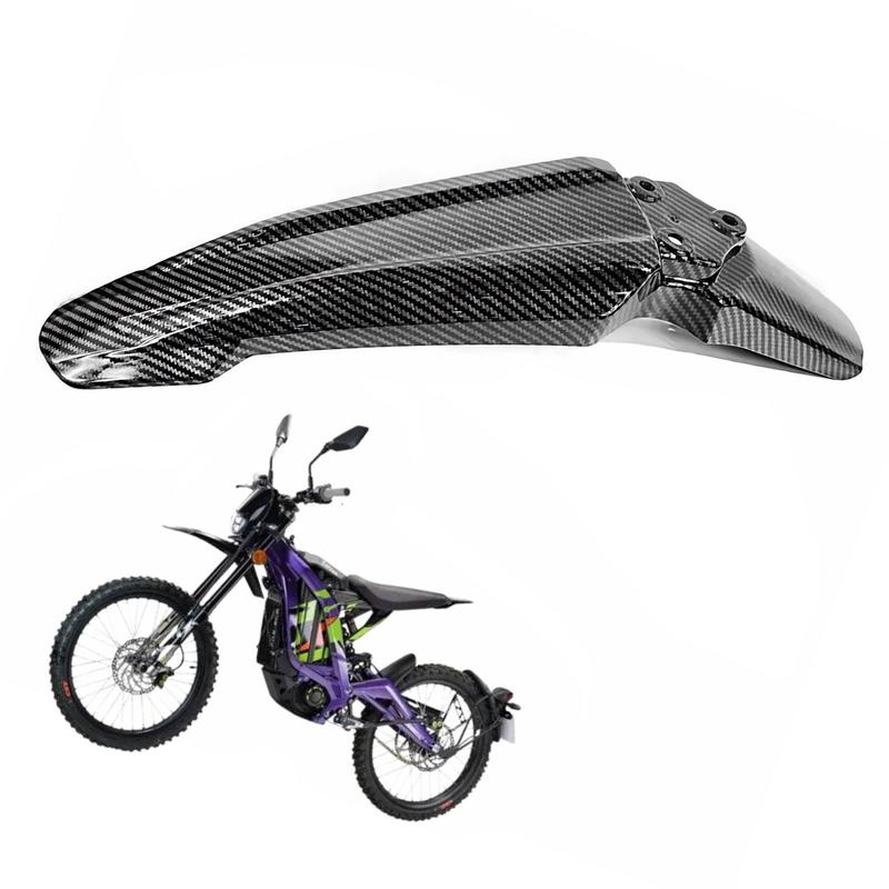 Front Fender Dirt Bike Sur Ron Imitation Carbon Fiber Front Fender ...