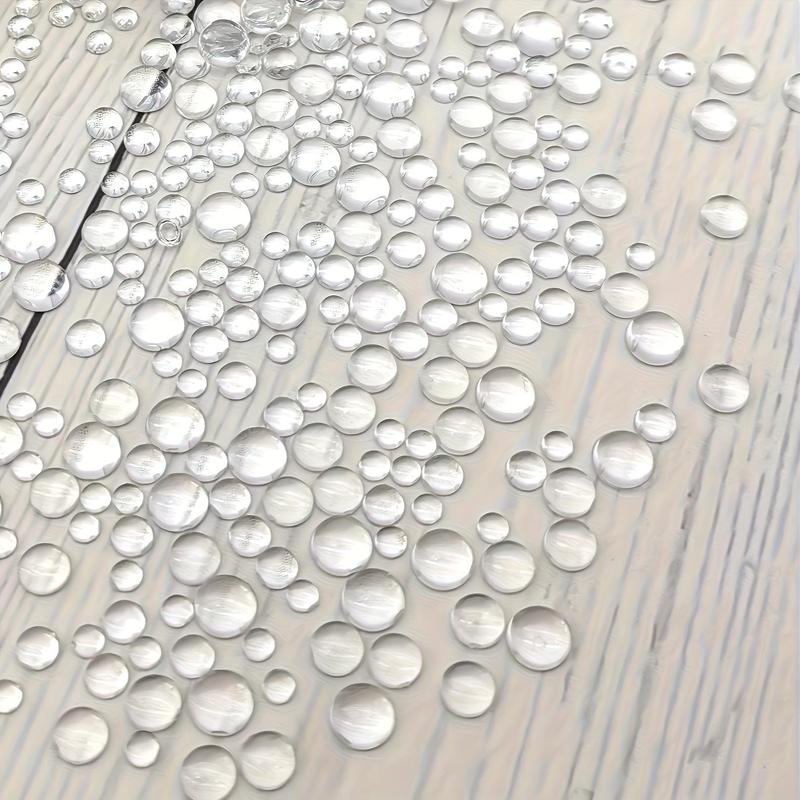 Transparent Round Resin Water Droplets Sticker, 350pcs Clear Dewdrop ...