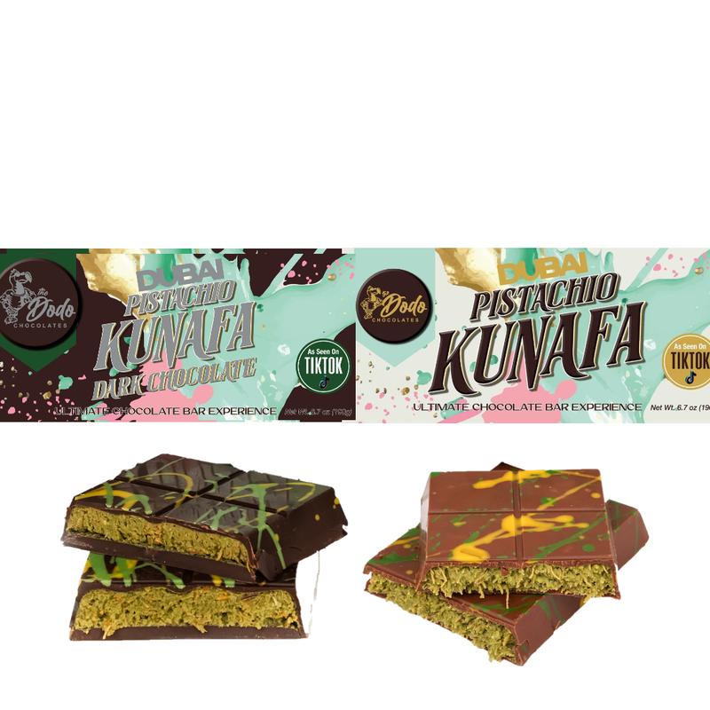 Viral Dodo Dubai Milk and Dark Chocolate Kunafa Bundle - TikTok Shop
