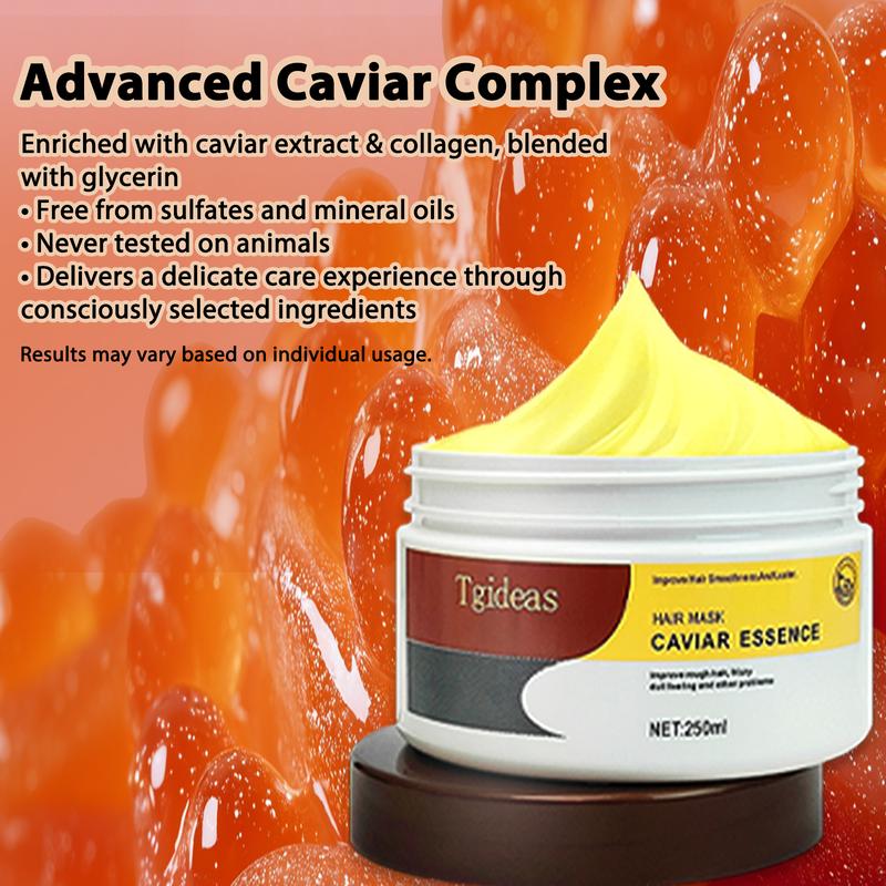 Tgideas Collagen Hair Mask with Caviar Extract-Deep Repair Hair - TikTok Shop