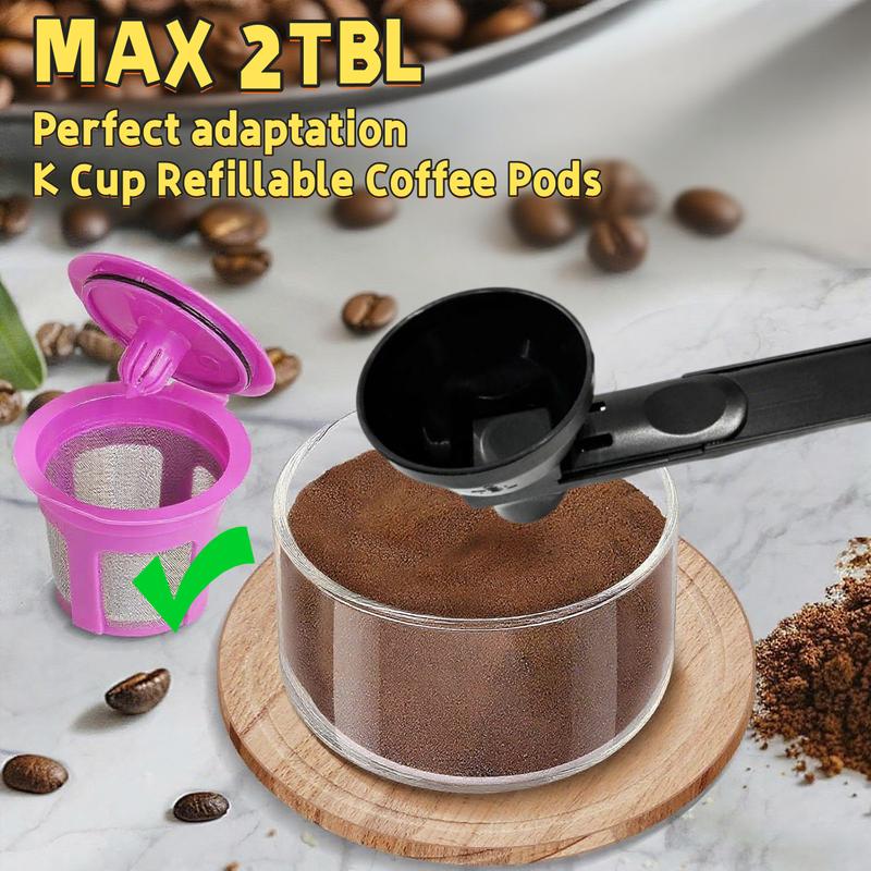 Protein Powder Sliding Spoon, Powder Funnel Scoop, Coffee Leak Proof ...