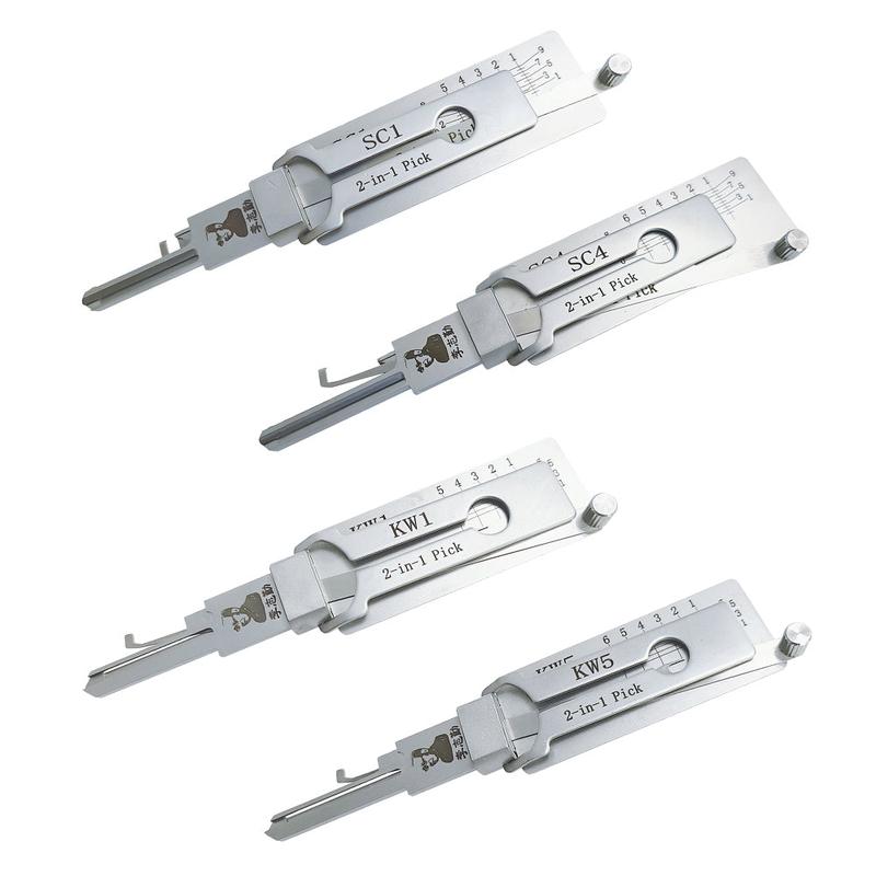 (Fast ship) Stainless Steel Precision Key Gauge Master Key Decoder ...