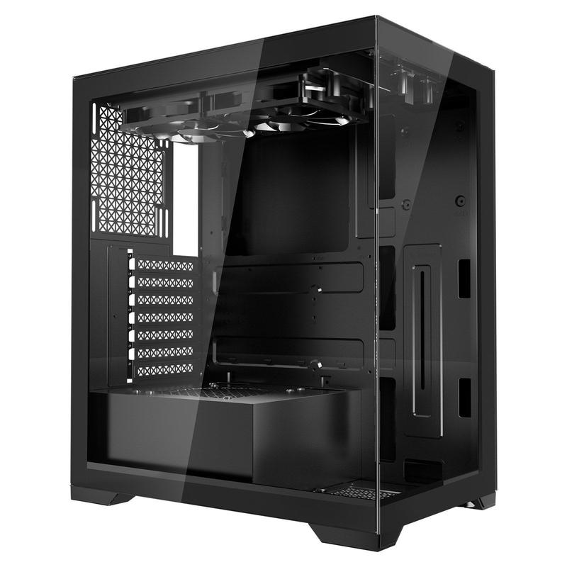 PC Gaming Case Mid-Tower Computer Case with 2 x 120 mm Fans for ATX ...