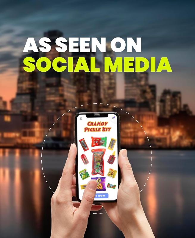 Original Chamoy Pickle Kit, Ready to Make the Famous TikTok Trend ...