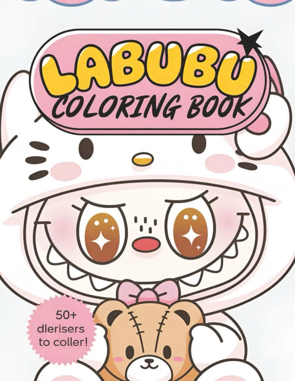 LABUBU Coloring Book: Featuring Character Creation, Coloring, Create ...
