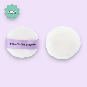 Ruby Vibe Co RubyVelvet Powder Puff Soft Latex-Free Velvet Makeup Puff ...