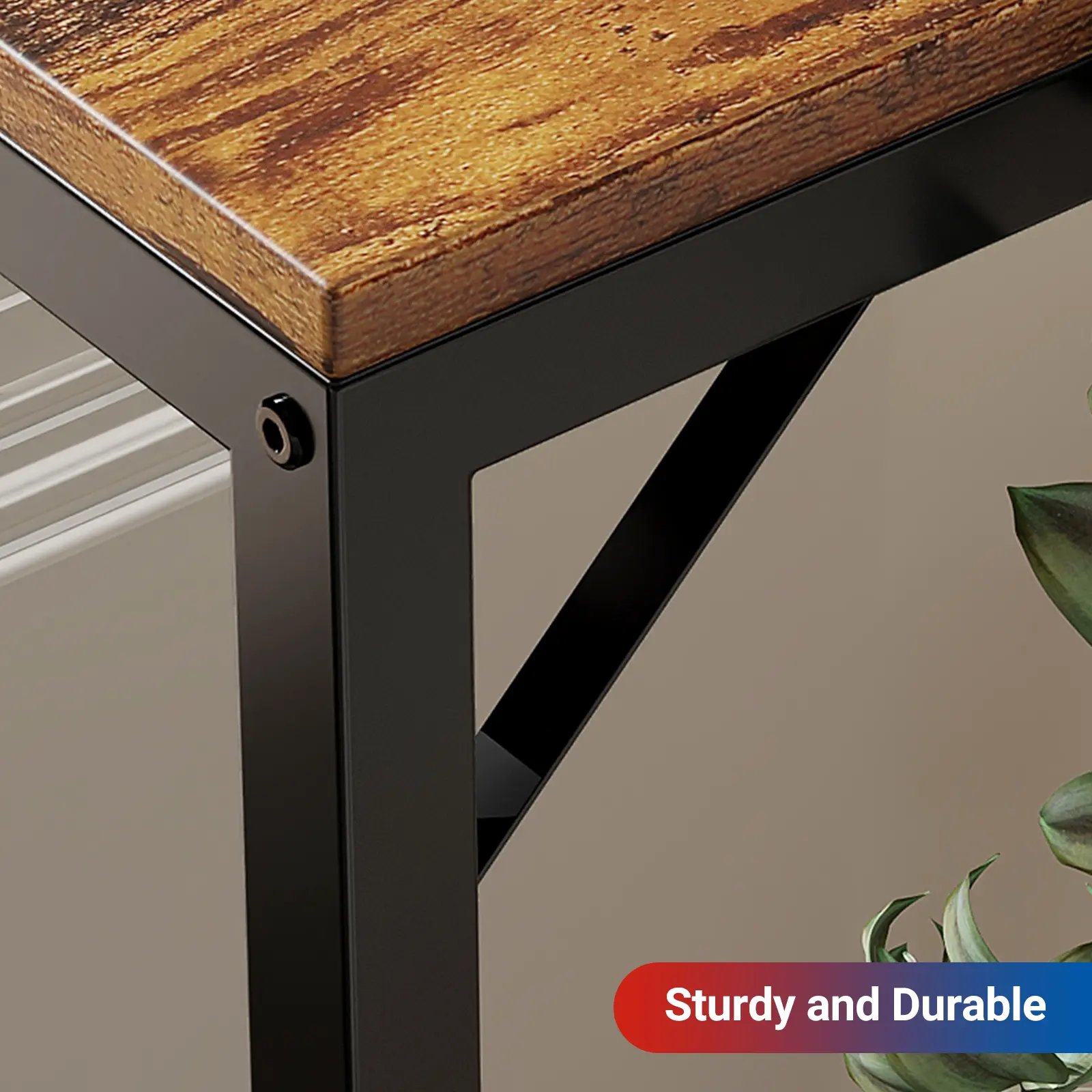 Narrow Sofa Table, Console Table with Power Outlets & USB Ports ...