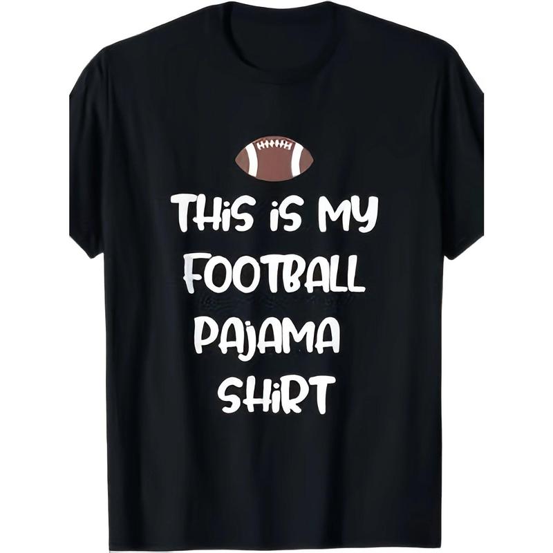 Men'S Plus-Size Football Jersey T-shirt, Soft and Breathable, Crew Neck ...