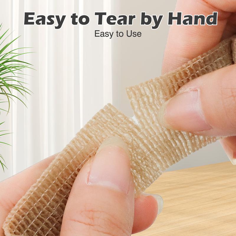 12 Counts Self Adhesive Elastic Bandage Wrap, Breathable Non-Woven ...