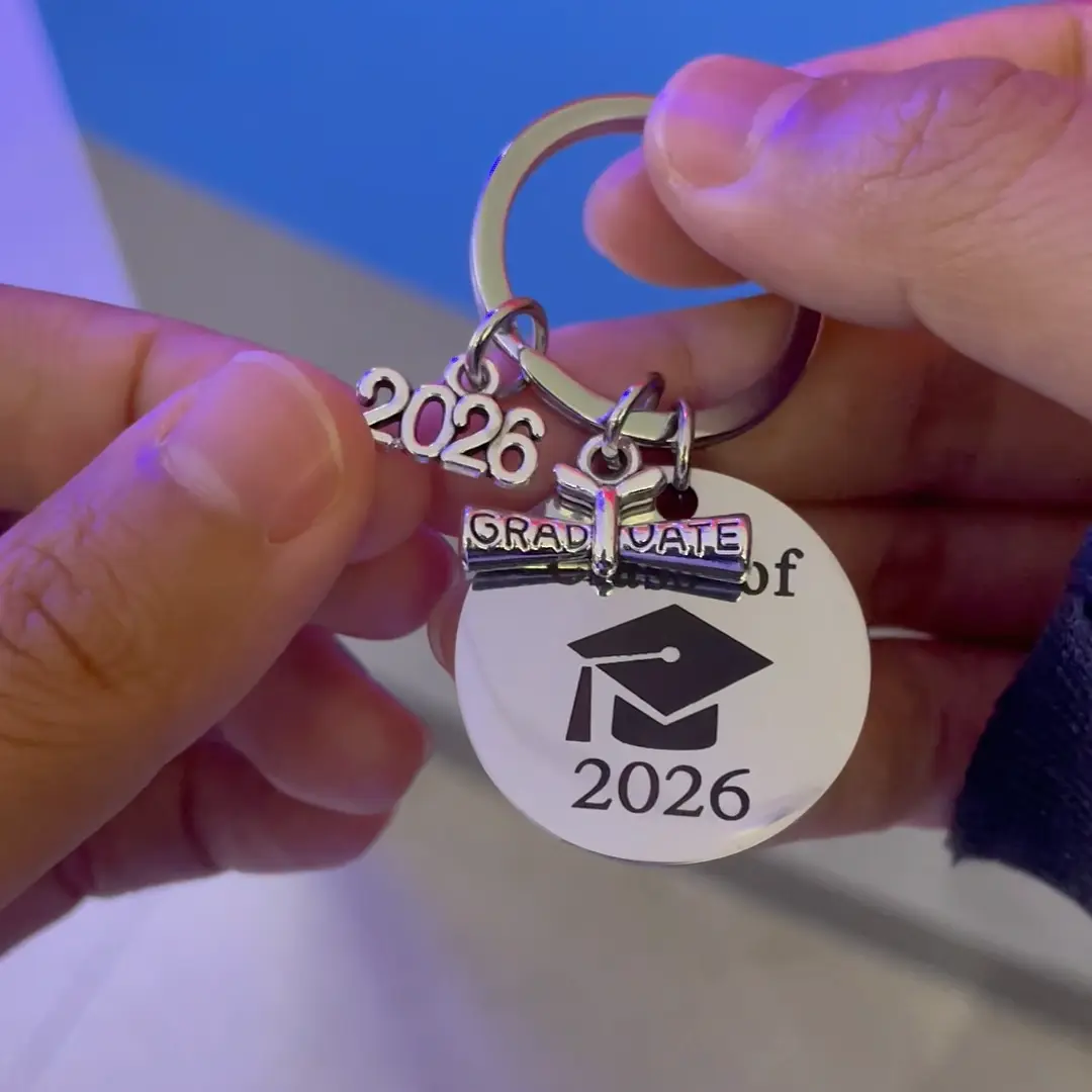 Class of 2026 Graduation Keychains Keyring Graduation Party Favors ...