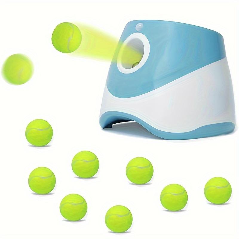 9 Modes Automatic Ball Thrower for Dogs, Indoor/Outdoor small Dog Ball ...