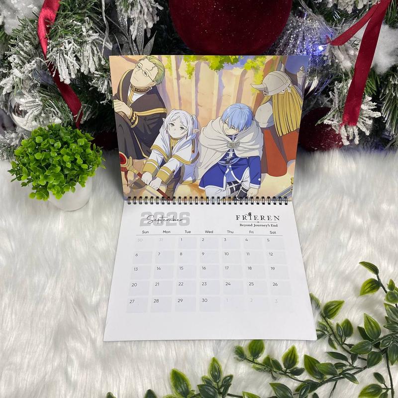 Frieren Anime 2026 Wall Calendar, 2026 Calendar, Anime Calendar ...