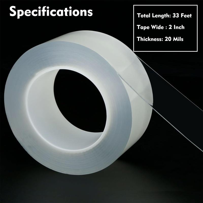 Transparent Window Weather Sealing Tape 2 Inch x 33 FT Weather ...