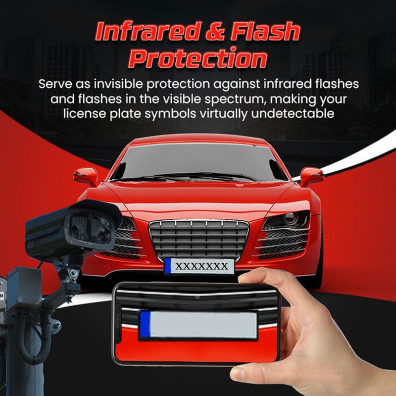 Homonth Invisible License Plate Spray, Long-Lasting And Effective ...