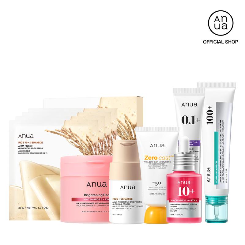 [Anua Official] Glow up in a week Bundle | Trending All-in-One Spot ...