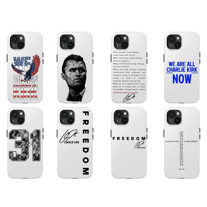 Proud Of Charlie Kirk Phone Case, Freedom Case, Politician, Justice For ...