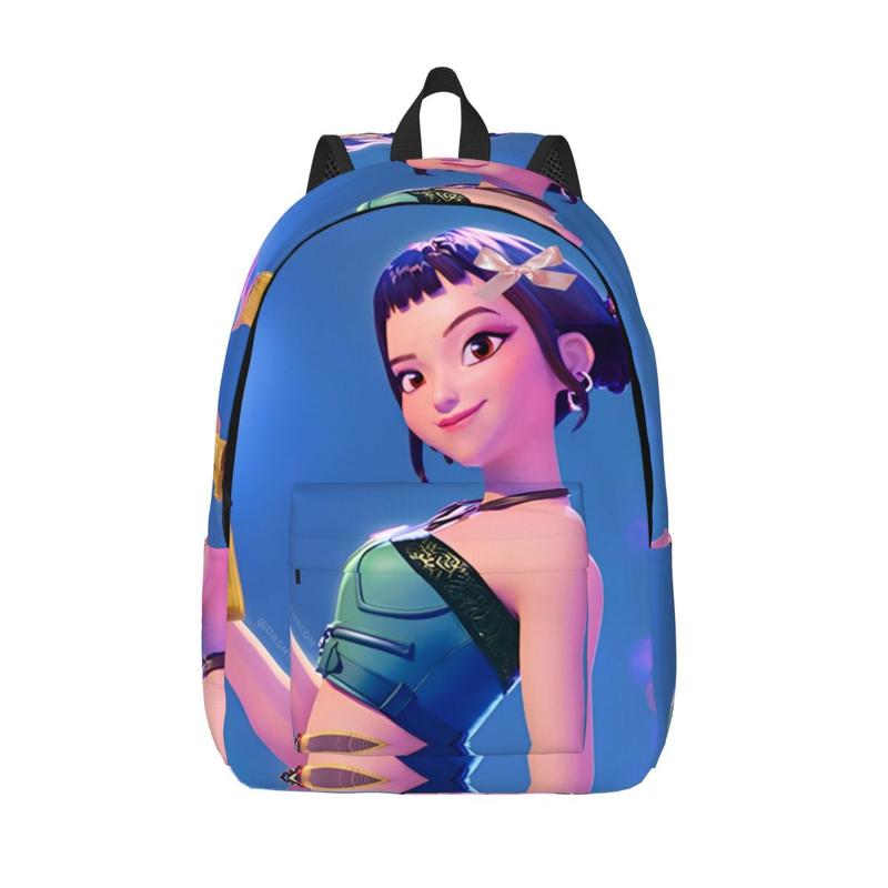 Kpop Demon Hunters Huntrix Movie Backpack for Men Women Casual High ...
