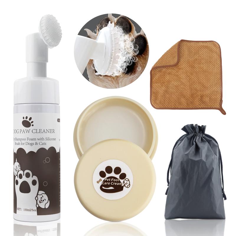 Dog Paw Cleaner, Dogaccessories, No-Rinse Paw Cleaner for Dogs & Cats ...