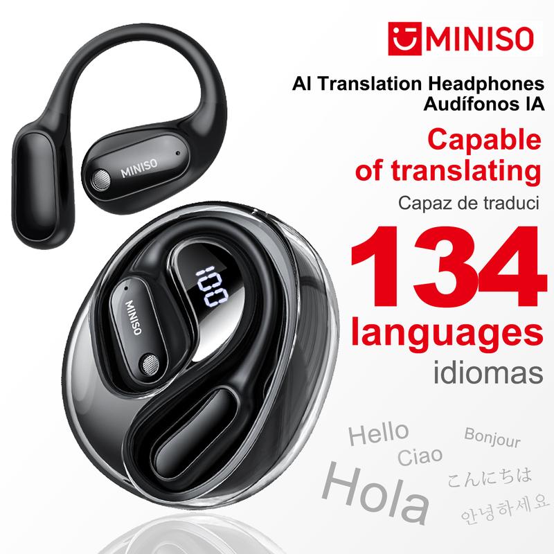 MINISO MS190 Translation Earbuds, Supports Real-Time Translation ...