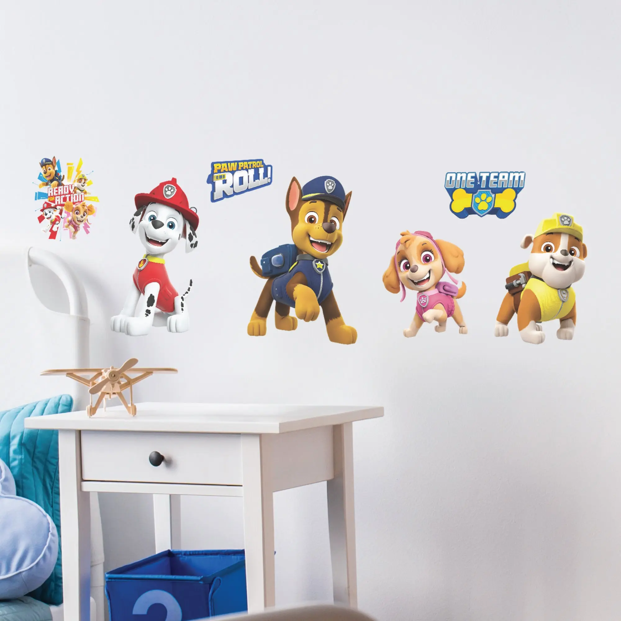 Wall Palz Paw Patrol Group Wall Decals - Officially Licensed ...