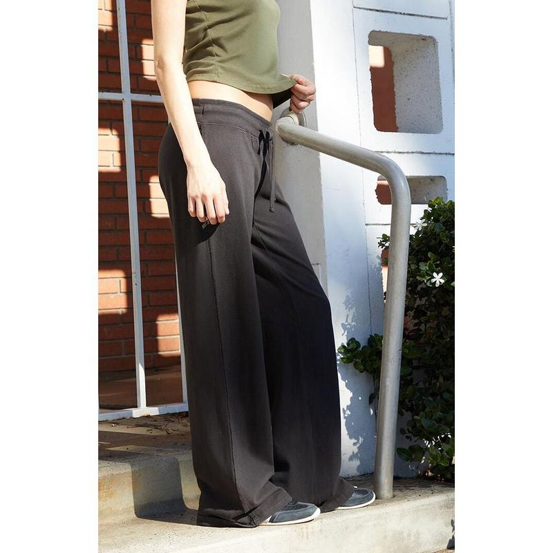 John Galt Women's Black Hilary Baggy Sweatpants - TikTok Shop