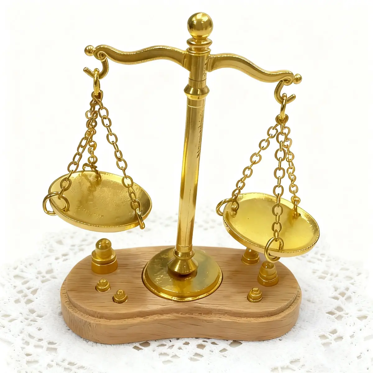 1:12 Dollhouse Accessories Mini Balance Scale Vintage Retro Model ...