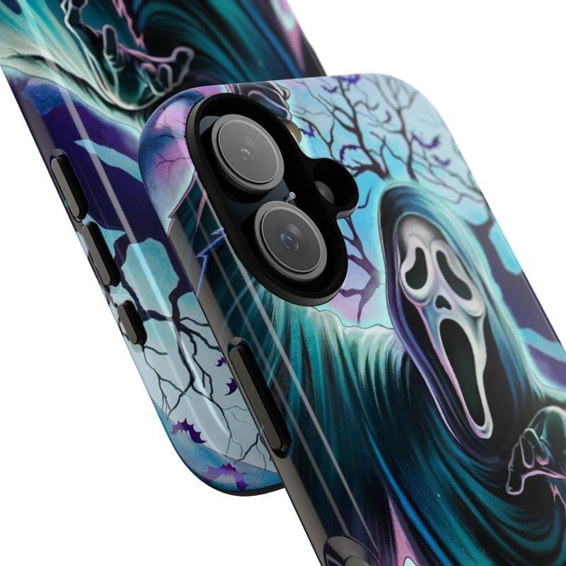 Scary Ghostface Scream Horror Cover, Halloween Phone Case For iPhone 17 ...