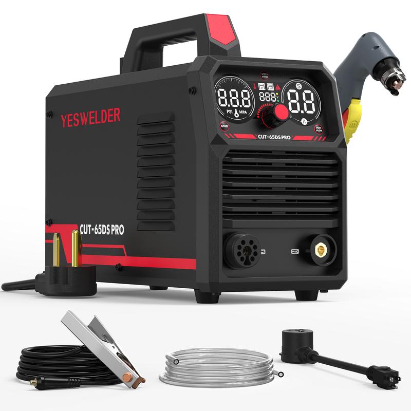 YESWELDER 65Amp 110/220V Non-HF Plasma Cutter, CUT-65DS-PRO Non-Touch ...