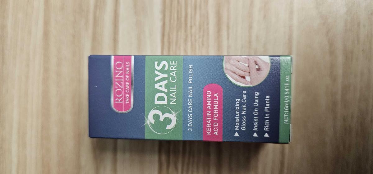 ROZINO 3 Days Nail Care - Keratin Amino Acid Formula for Superior Nail ...