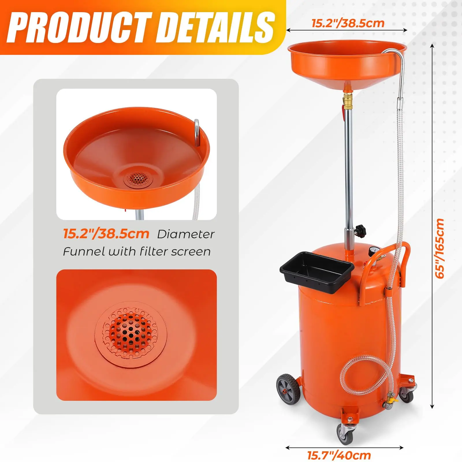 【GARVEE】Portable Oil Drain Tanks available in 8 and 20 Gallon ...
