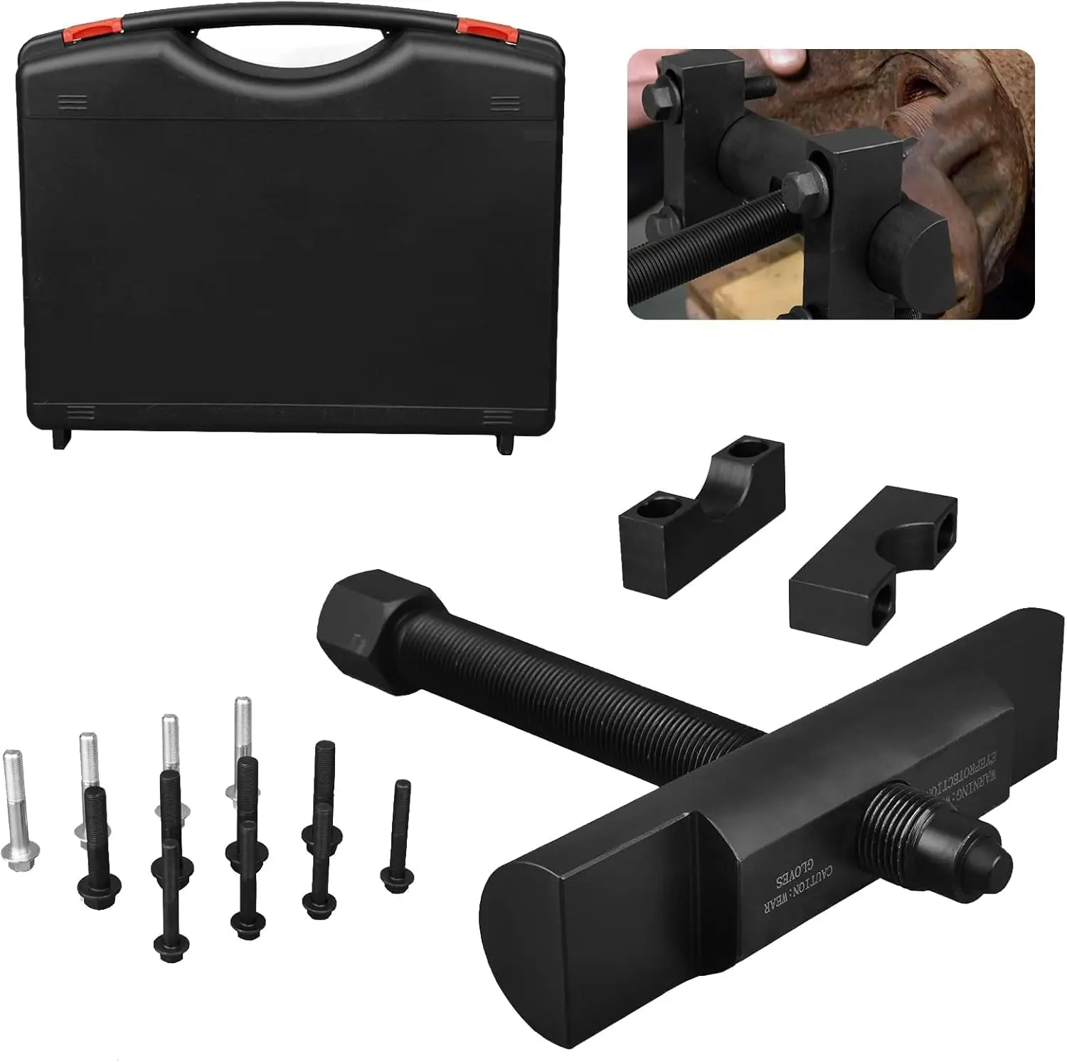 Heavy-Duty Yoke Puller, 60050 Yoke Removal Tool Kit Made for Commercial ...