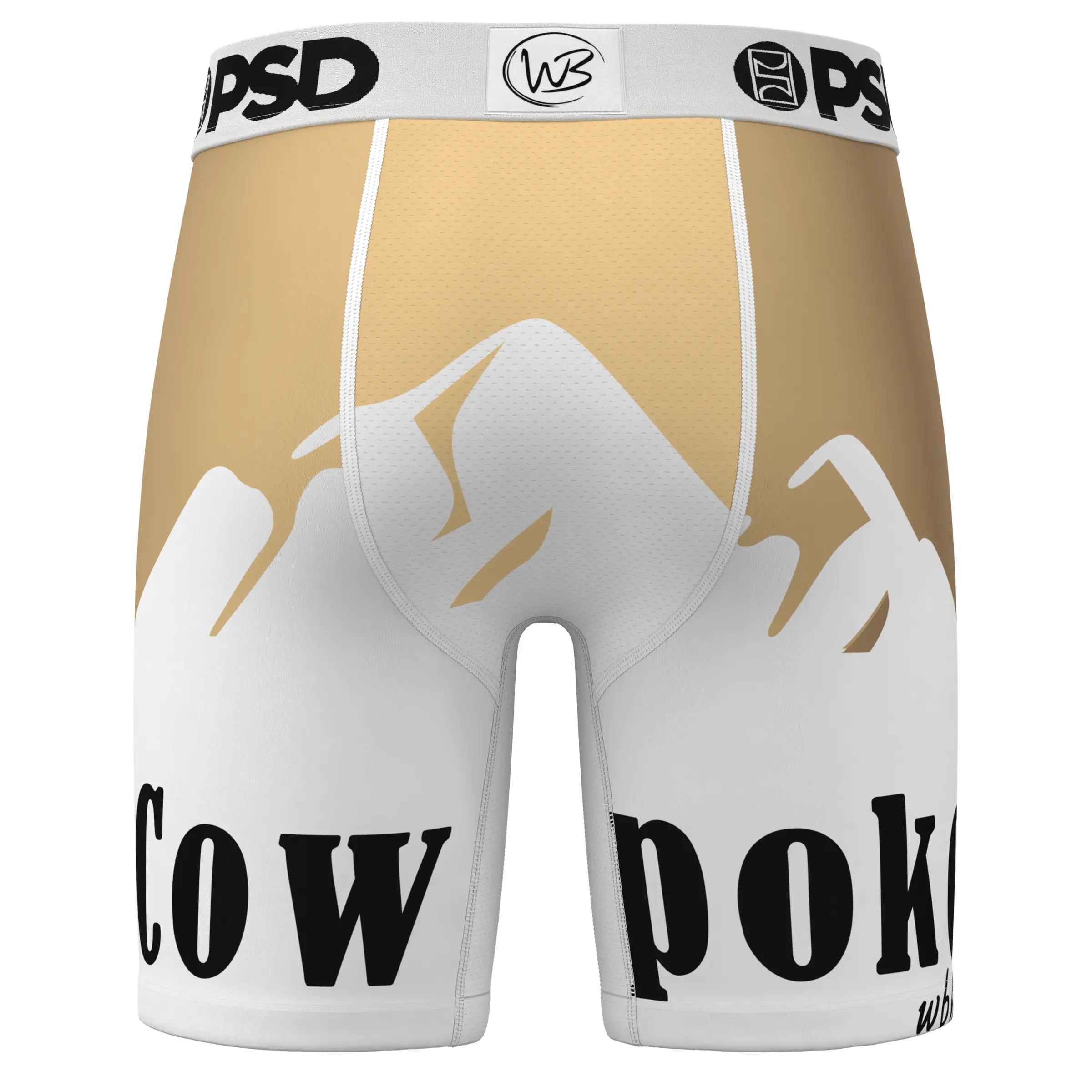 PSD Mens Whiskey Bent Cowpoke Boxer Brief - Standard Length 7 Inch ...