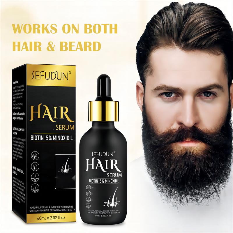 Sefudun 5% Minoxidil Hair Serum (60ml / 2.02fl. oz) for Haircare ...