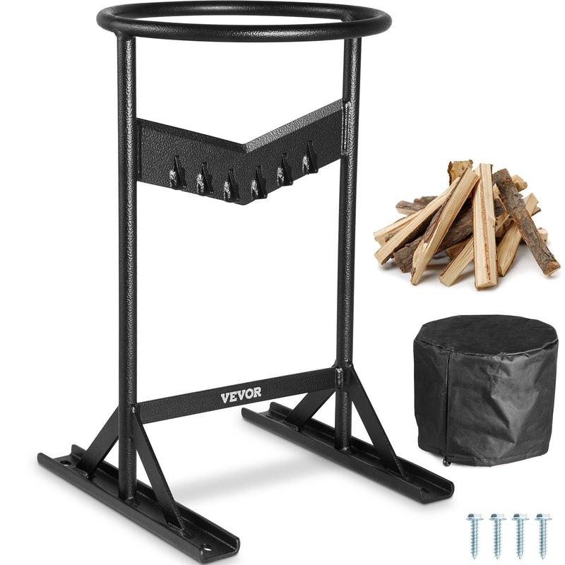 VEVOR Firewood Kindling Splitter, 9''x17'' XL Wood Splitter, Unique V ...