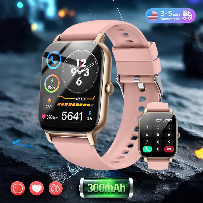 [Fall Deals] Tukio 1.69'' Touch Screen Smartwatch with Fitness Tracker ...