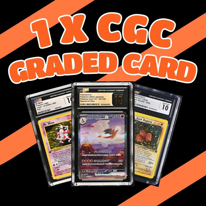 1X CGC Graded Pokemon Card - TikTok Shop