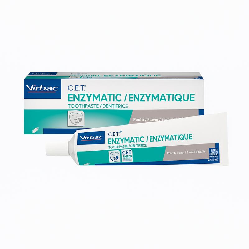 Virbac C.E.T. Enzymatic Toothpaste, Eliminates Bad Breath by Removing ...