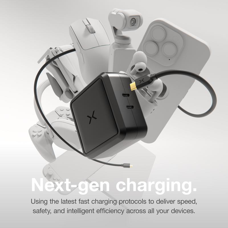 NOCO XGrid X100: 100W USB-C Charger – Dual Port Type C Power Adapter ...
