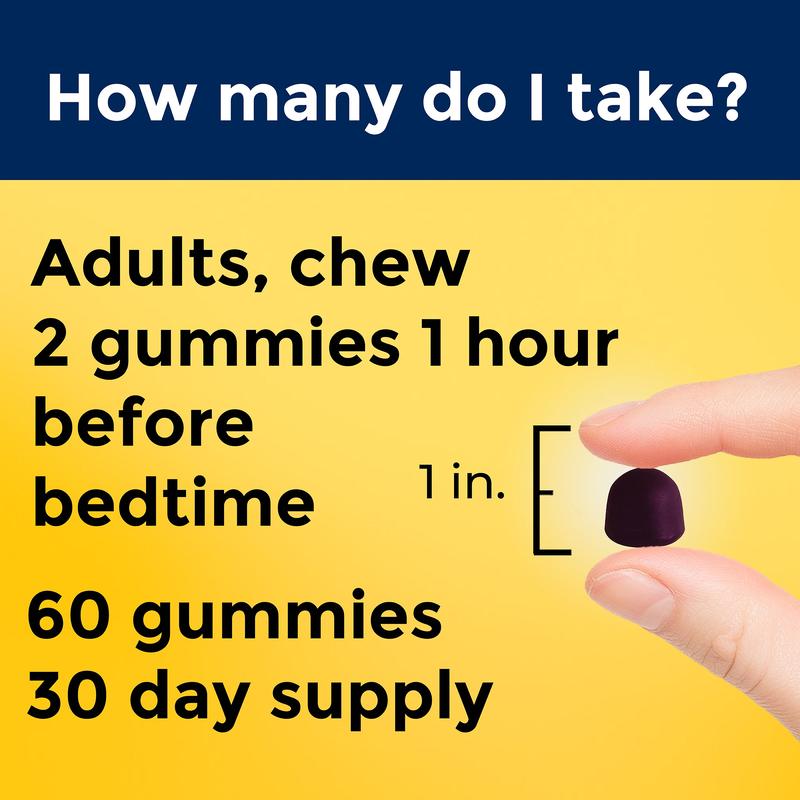 Time Release Melatonin Gummies Maximum Strength Dosage‡ 10 mg Per Serving