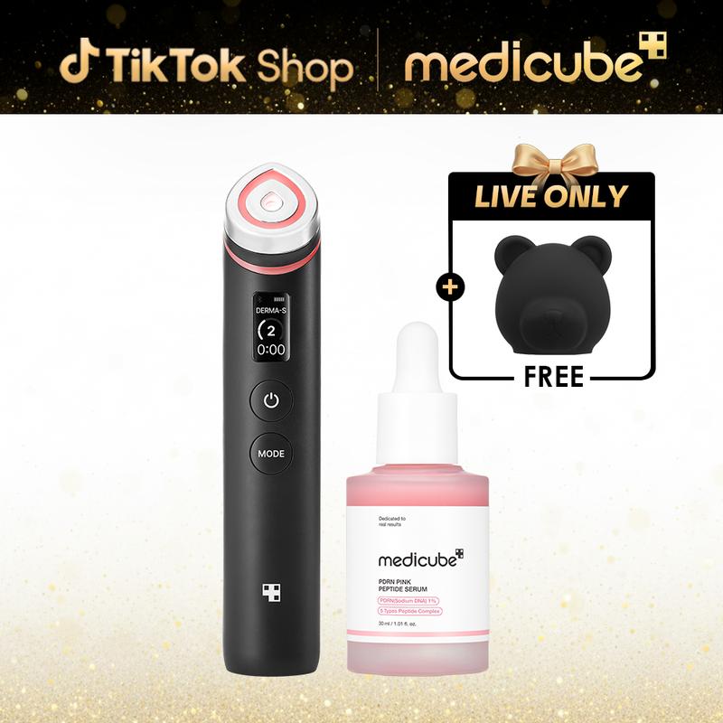 [LIVE Exclusive] [medicube] Booster Pro Black Bear Edition w | Holiday ...