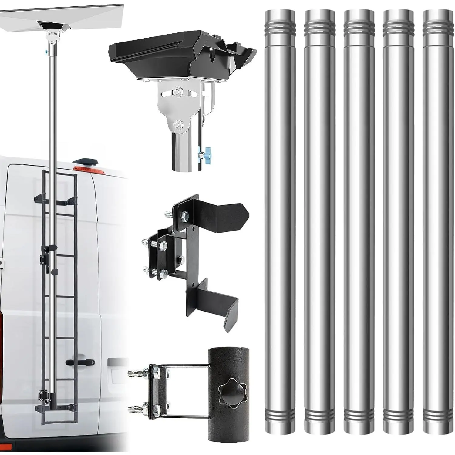Starlink Gen 3 Pole Mount Kit - Adjustable Design for Easy Installation ...