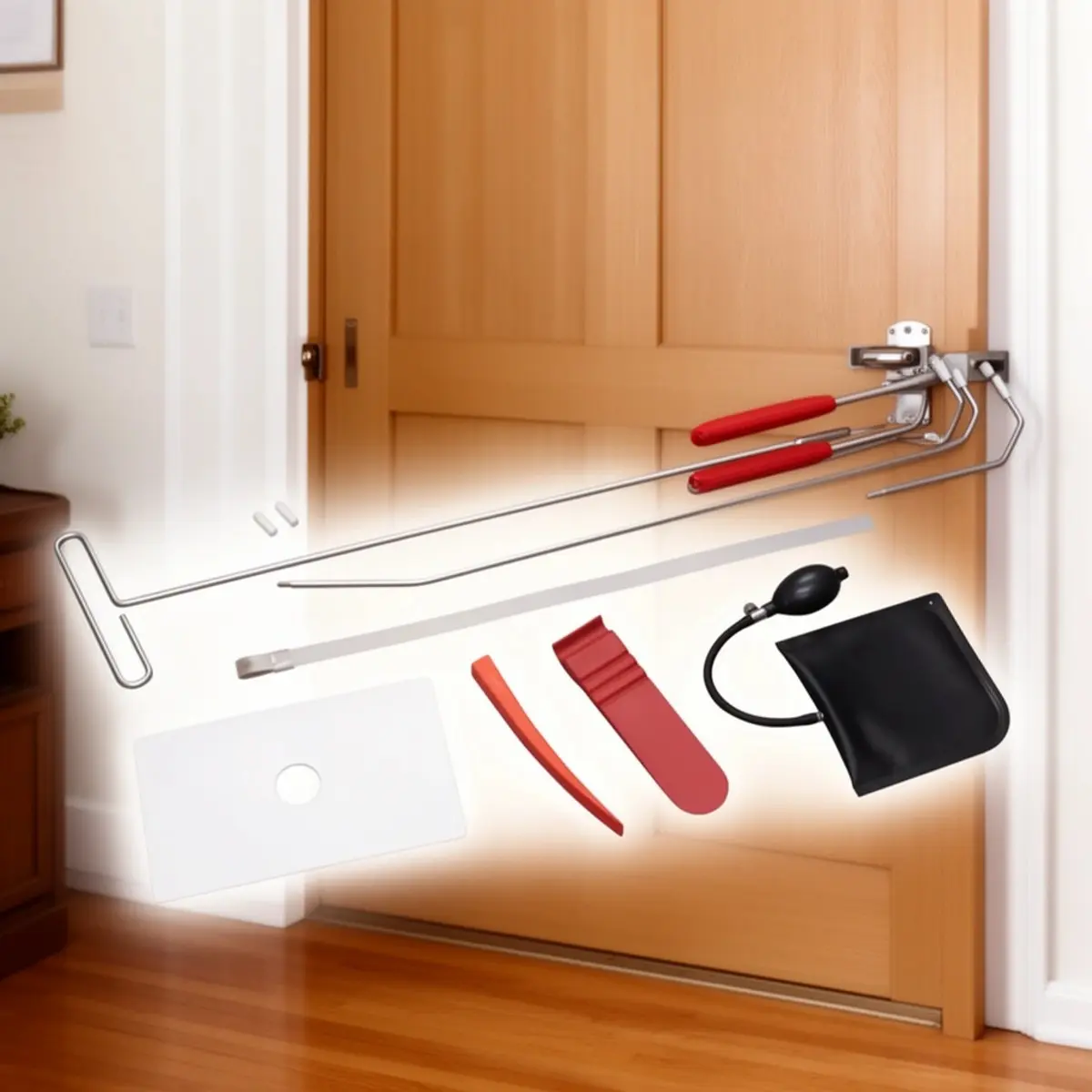 Lisle LS84100 Emergency Door Long Reach Tool Kit - 7 Piece - TikTok Shop